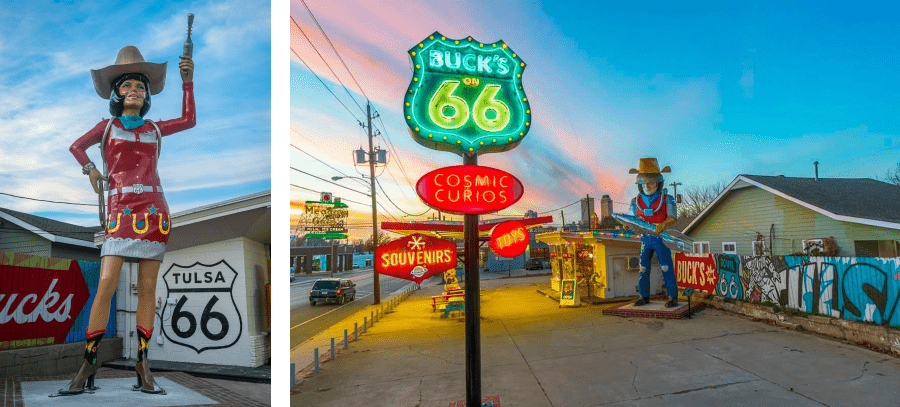 Buck Atom Space Cowboy Route 66 Roadside Attraction Brick Campaign ...