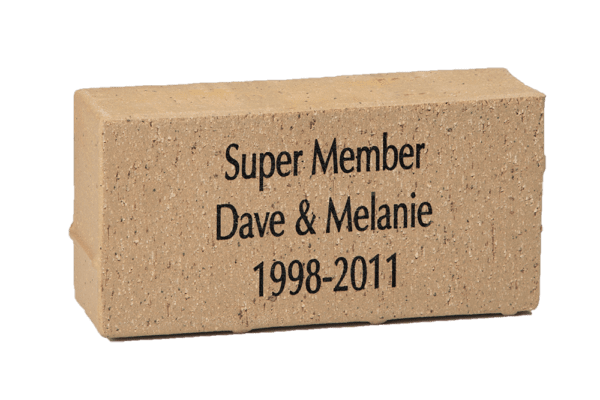 Brick Inscription Examples - Fundraising Brick
