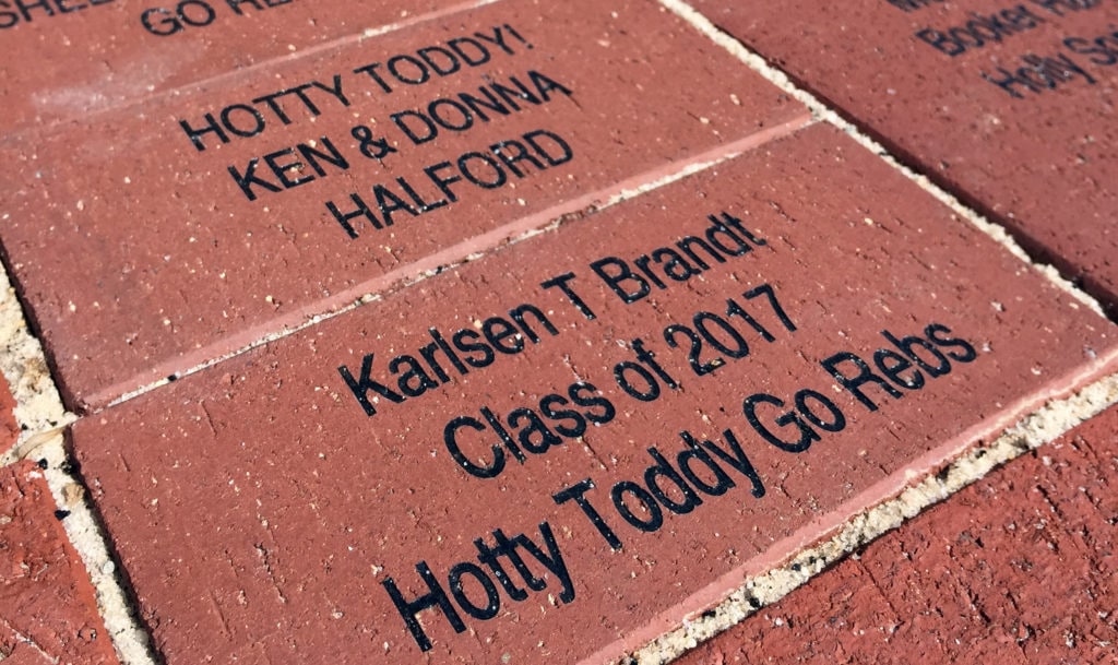 Alumni Project - Fundraising Brick